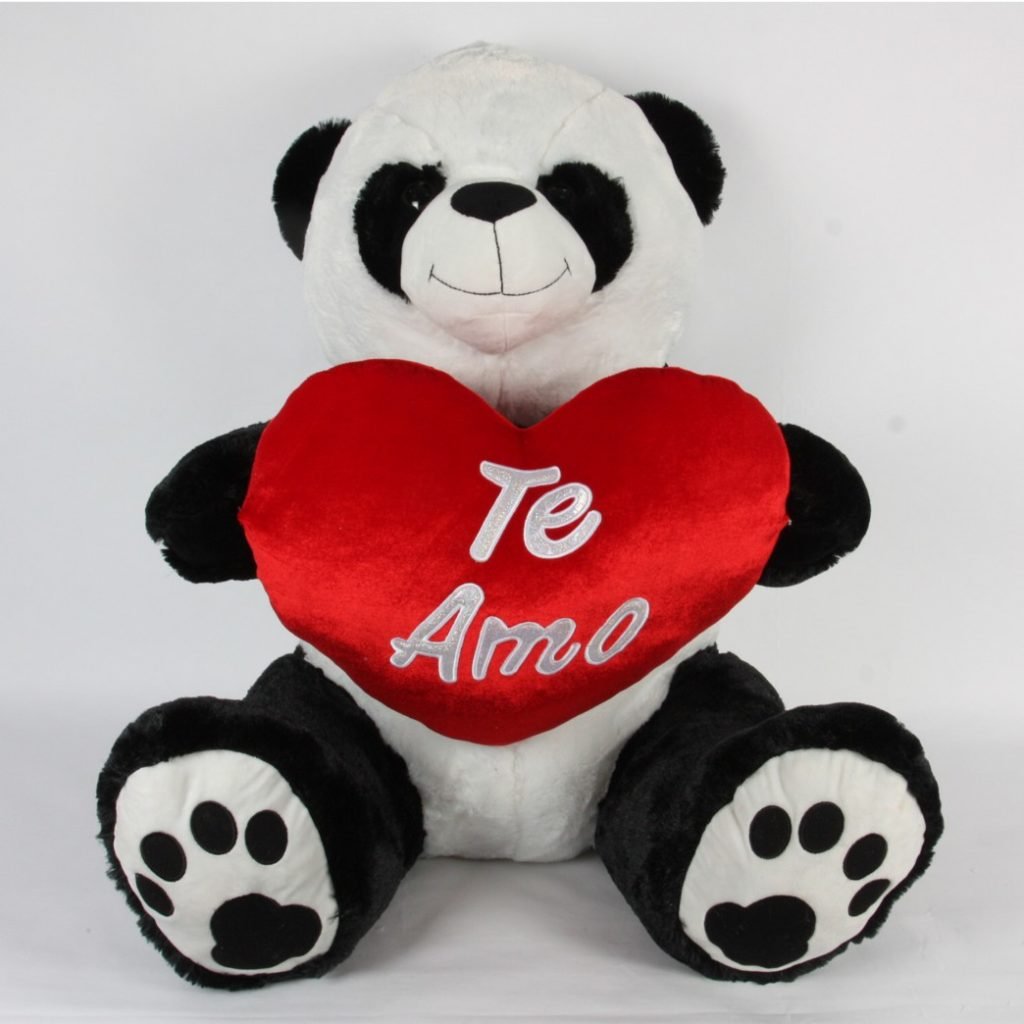 OSO CON CORAZÓN «TE AMO» COLOR – Mayorista de peluches